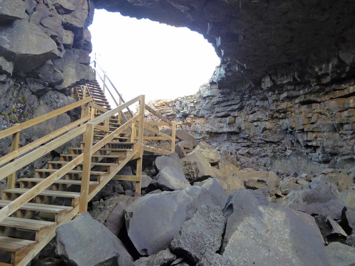 Inside Vidgelmir – Iceland’s giant lava cave