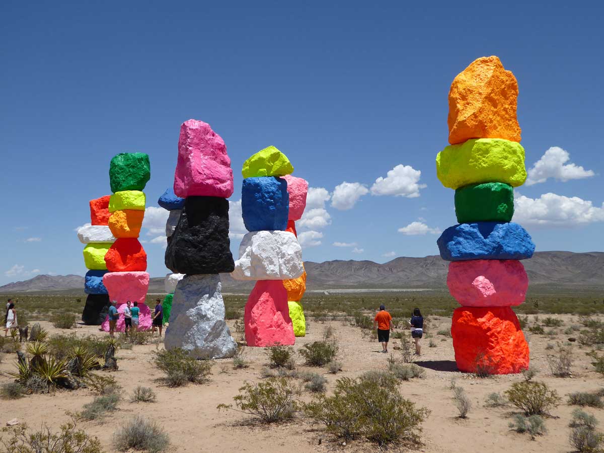 Is Seven Magic Mountains worth visiting from Las Vegas?